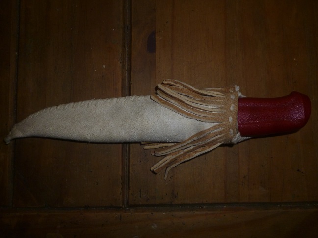 Deer skin knife sheath – Woodland Ways Blog – Bushcraft and Survival