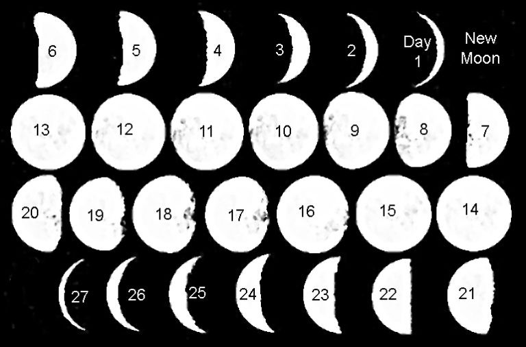 Calculating Direction Using the Moon – Part 2 – Woodland Ways Blog ...
