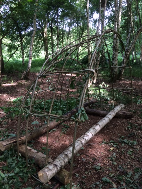Constructing A Half Dome Shelter – Woodland Ways Blog – Bushcraft and ...