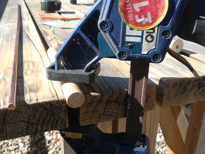 How to make a flint knapping pressure flaker – Woodland Ways Blog ...