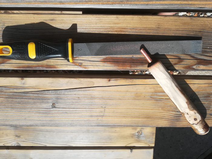 How to make a flint knapping pressure flaker – Woodland Ways Blog ...