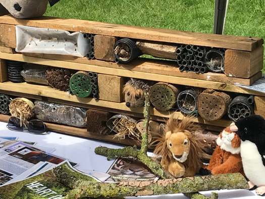 Our big bug house – Woodland Ways Blog – Bushcraft and Survival