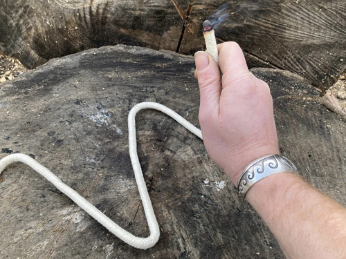 Slow Match – Woodland Ways Blog – Bushcraft and Survival