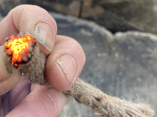 Slow Match – Woodland Ways Blog – Bushcraft and Survival