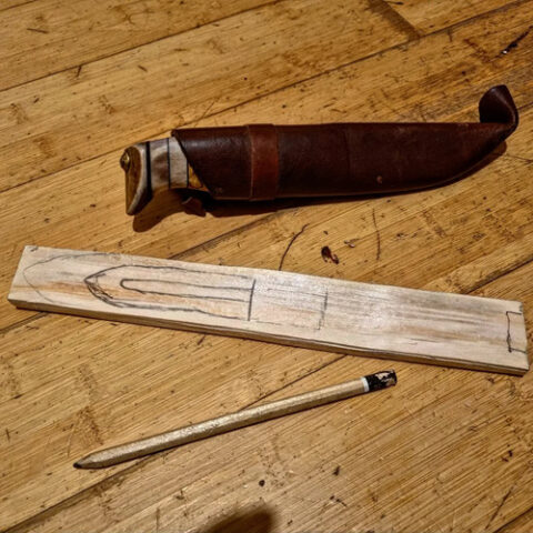 Making a net needle – Woodland Ways Blog – Bushcraft and Survival