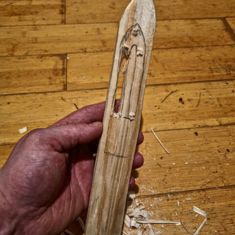 Making a net needle – Woodland Ways Blog – Bushcraft and Survival